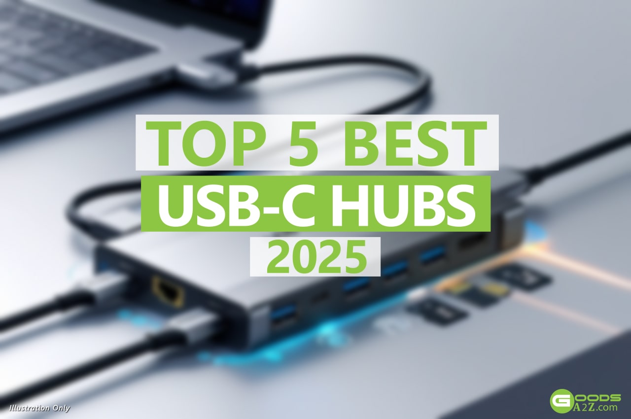 TOP 5 Best USB-C Hubs 2025 on Amazon | Goodsa2z Reviews